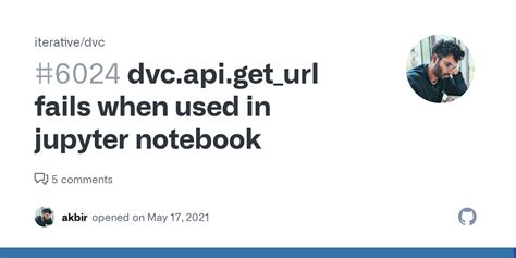 Dvc Api Get Fails When Used In Jupyter Notebook Issue 6024