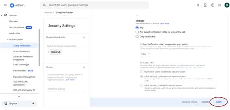 Enable Or Disable 2 Step Verification In Google Workspace