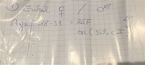 R Making And Reporting A Logistic Regression Stratified By Sex And Age Cross Validated