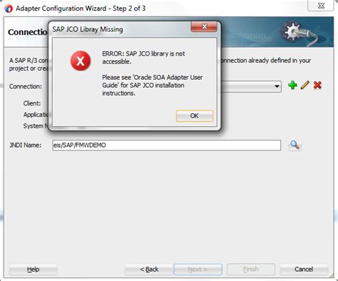 Jdeveloper 12c Sap Adapter Configuration