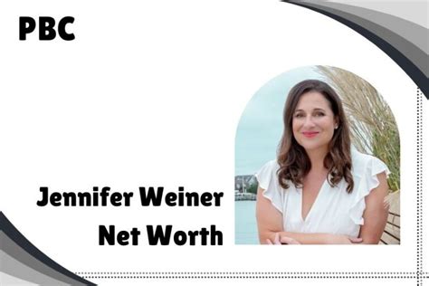 What Is Jennifer Weiner Net Worth 2024 How She Built Her Wealth