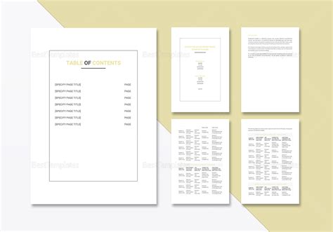 Corrective Action Report Template In Word Google Docs Apple Pages