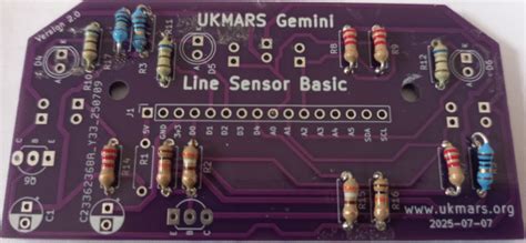 Line Sensor Board Ukmars