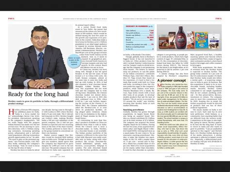 Praveen Jakate On Linkedin Hershey India Ready For The Long Haul