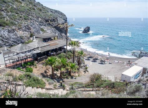 Beach And La Cala Restaurant At Cala Del Barco In La Manga Golf Resort