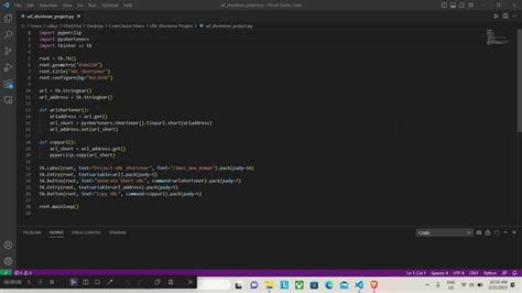 Udayraj Gawade On Linkedin Python Urlshortener Pyperclip