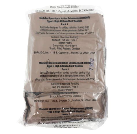 More Modular Operational Ration Enhancement Ammo Can Man