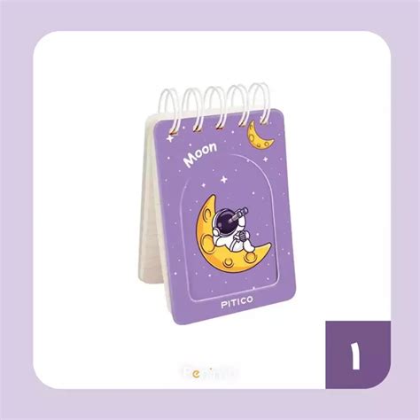 خرید و قیمت دفترچه یادداشت فانتزی کیوت طرح فضانورد از غرفه لوازم تحریر پونیو