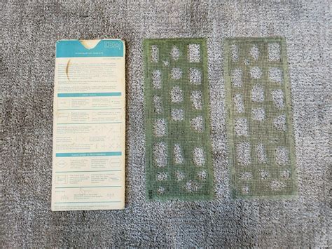 Vintage Ibm 360 Flowcharting Template Form Gx20 8020 1 W Original Paper Sleeve 3853134531