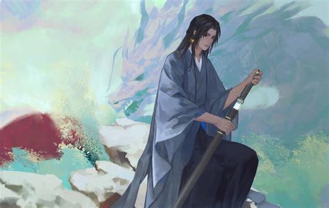 Shen Zechuan Qiang Jin Jiu Drawn By Guan Yiyi Danbooru