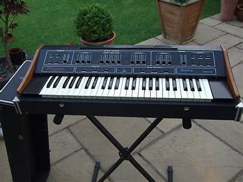 Godwin Symphony 849 String Machine Organ Synth Black Sisme Reverb