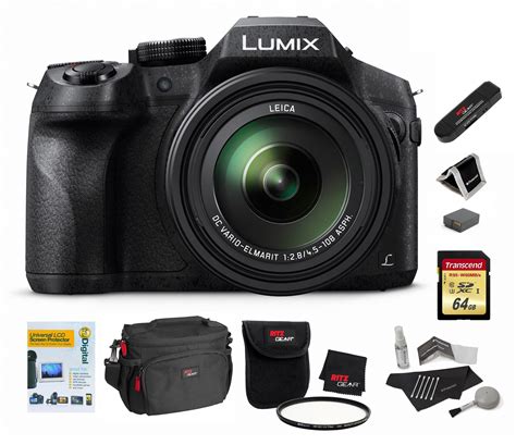 Panasonic Lumix Fz300 4k Camera With 8 Essential Accessories Ritz Camera