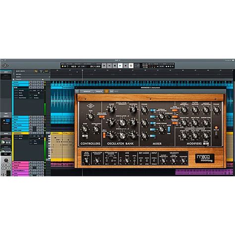 Universal Audio Moog Minimoog Uad Instrument Mac Windows Guitar Center