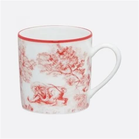 迪奥dior 咖啡杯 红色茹伊印花 Hyj02jtc0uc300tu 小迈步海淘品牌官网