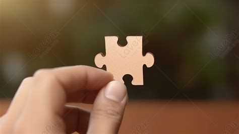 빈 갈색 직소 퍼즐을 들고 있는 손을 보여주는 매혹적인 3d 렌더링 배경 비즈니스 문제 배경 팀 손 배경 렌더링 배경 이미지 Hd 비즈니스 문제 팀 손 렌더링