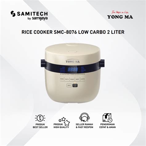 Jual Magic Com Rice Cooker Yongma Smc 8067 Smc 8067 Digital Low Carbo