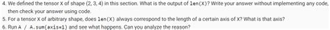Solved We Defined The Tensor X Of Shape In This Chegg Com
