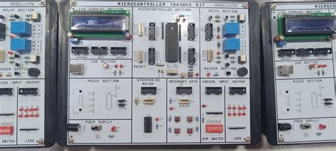 Lcd Lpc2148 Arm Microcontroller Embedded Trainer Kit Model Namenumber