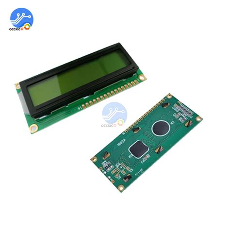 Lcd1602 Bleu Module Lcd1602 écran Bleu Jaune Vert 16x2 Affichage