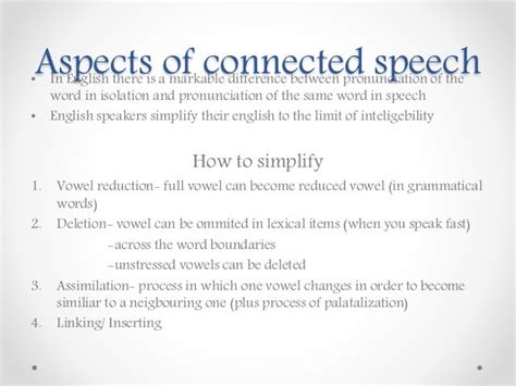 Suprasegmental Aspects Of Speech