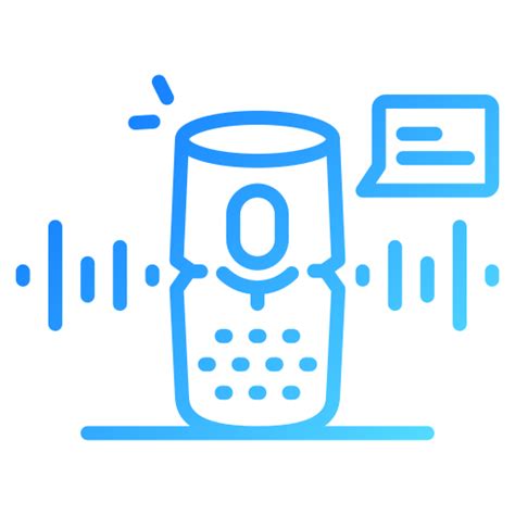 Voice Assistant Generic Gradient Icon