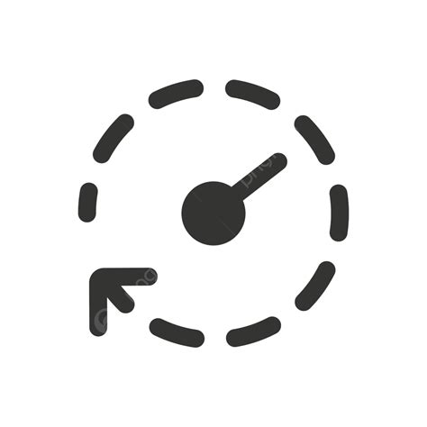 Time Management Icon Timer Timeline Alarm Vector Timer Timeline