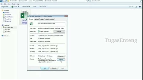 Solusi Macro Error Unblock File Excel Youtube