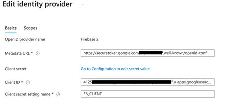 Using Firebase Openid Connect Provider As Azure Function App Identity
