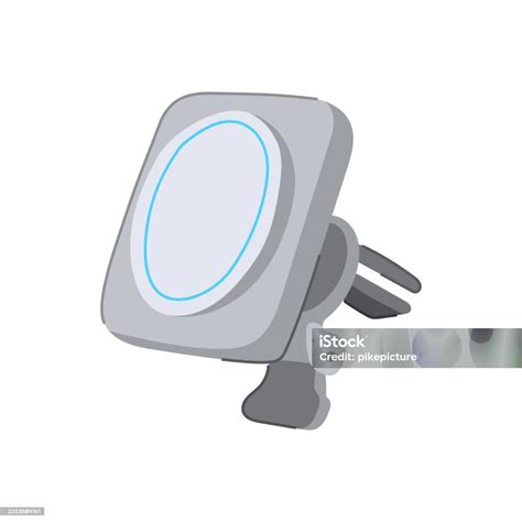 효율적인 자동차 충전기 무선 만화 벡터 일러스트 레이 션 0명에 대한 스톡 벡터 아트 및 기타 이미지 0명 만화 모던 양식 Istock