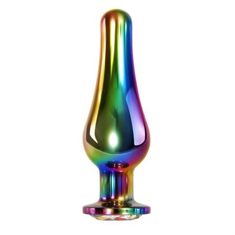 Evolved Rainbow Metal Anal Plug Set Sex Toys At Adult Empire