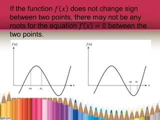Bisection And Fixed Point Method PPT Physics Science