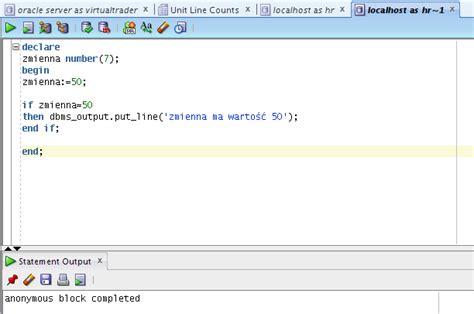 O Oracle Ludzkim Głosem Kurs Oracle Plsql Instrukcje Sterujące