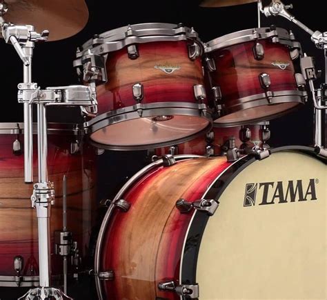 Ruby Pacific Walnut Burst Tama Tama Drums Thailand Facebook