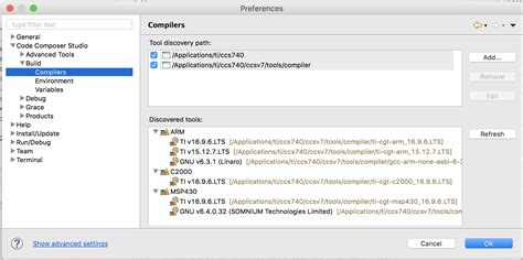 参考译文 CCSCCSV6通过相对路径选择编译器版本 Code Composer Studio参考译文帖 Read Only Code Composer Studio