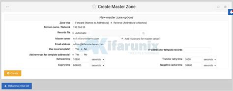 Configure Bind Dns Server Using Webmin On Debian 11