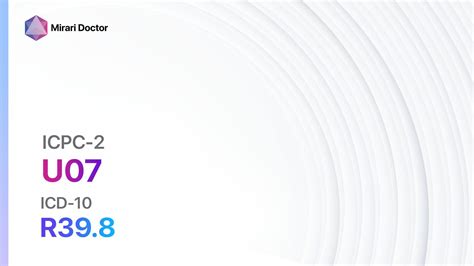U02 Urinary Frequency Urgency Icd 10 R35