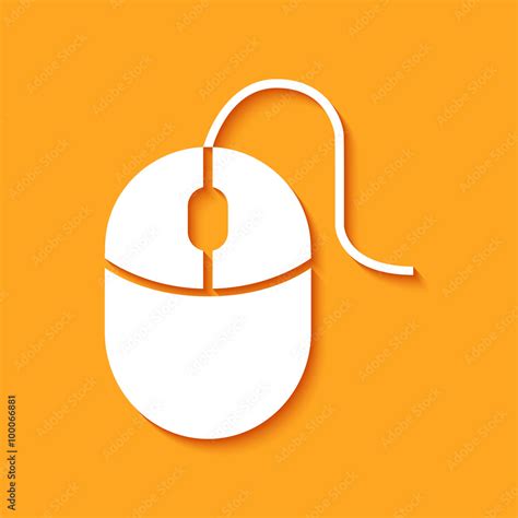 Logo Souris Ordinateur Stock Vektorgrafik Adobe Stock