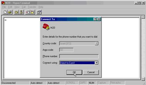 Hyperterminal Setup Problems Wheelslopeq