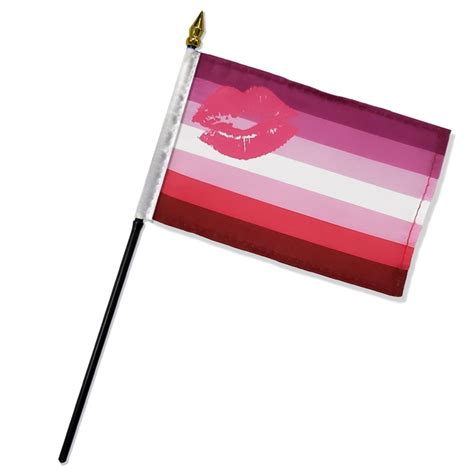 4x6 Lipstick Lesbian Pride Flag Pride Basics