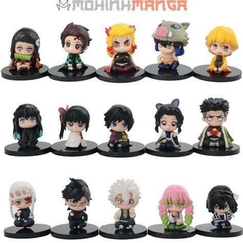 Mô Hình 15 Nhân Vật Kimetsu No Yaiba Thanh Gươm Diệt Quỷ Cứu Nhân