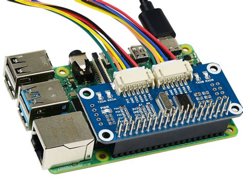 Serial Expansion HAT For Raspberry Pi Kiwi Electronics