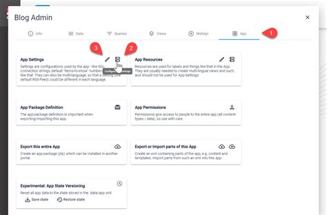 App Settings 2sxc 19 For Dnn And Oqtane