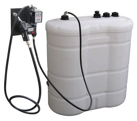 Tank Double Walled Wall 1500lt With Flow Meter Inderst