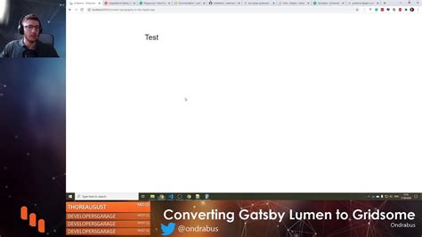 Converting Gatsby Lumen Starter To Gridsome 3 Youtube