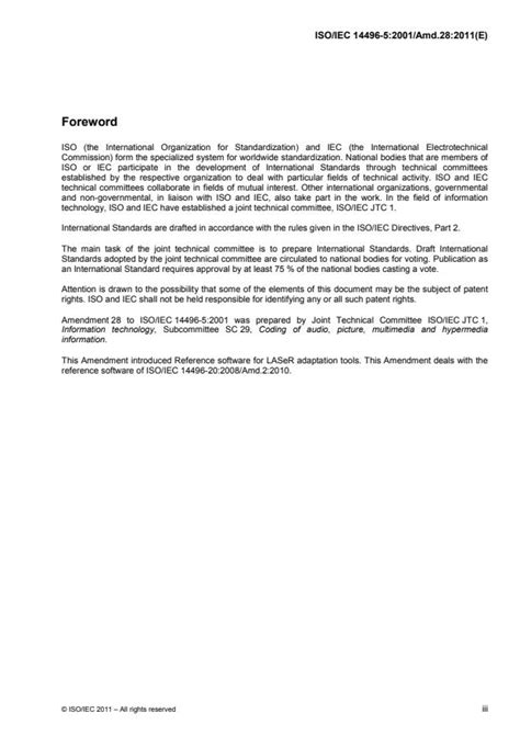 ISO IEC Amd Information Technology Coding Of Audio Visual Objects Part