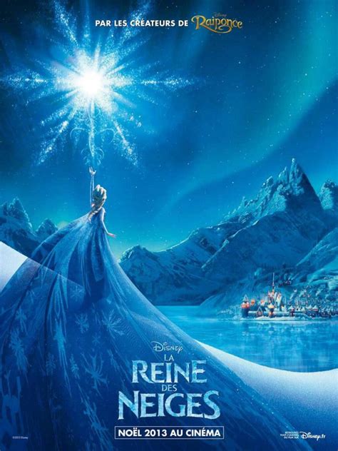 New French Frozen Poster Released Featuring Elsa Rotoscopers