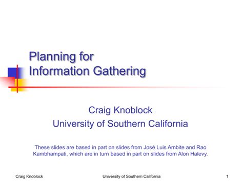 02 0920knoblock20planning