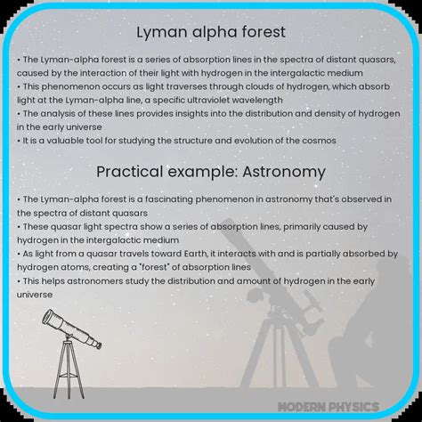 Lyman Alpha Forest Cosmology Quasars And Redshift