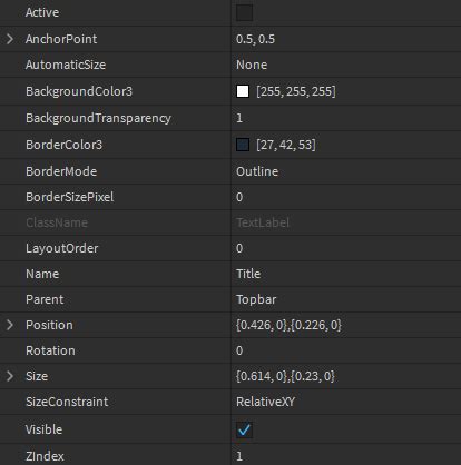 How To Make Simple Modern UI Community Tutorials Developer Forum Roblox