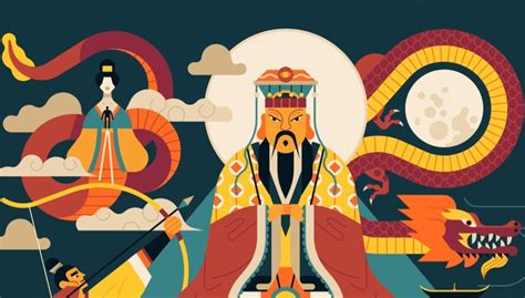 Yuan Shi Tian Zun Birinci Saf Tanrı Çin Mitolojisinin Yaratılışın Başlangıcı Mitoloji